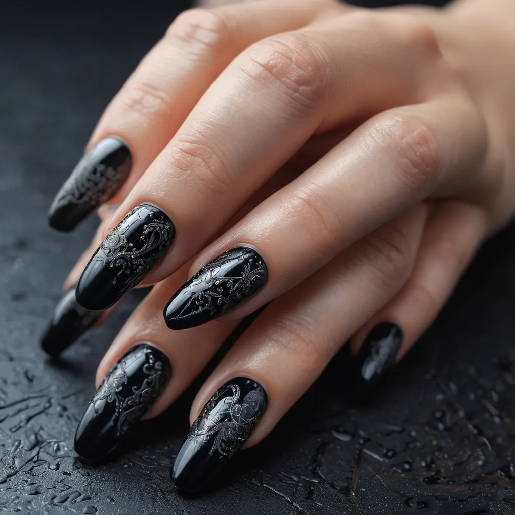 The Ultimate Guide to Black Long Press on Nails